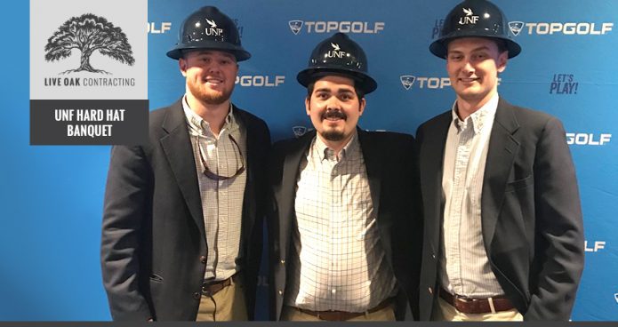 Live Oak Attends UNF Hard Hat Banquet | Live Oak Contracting